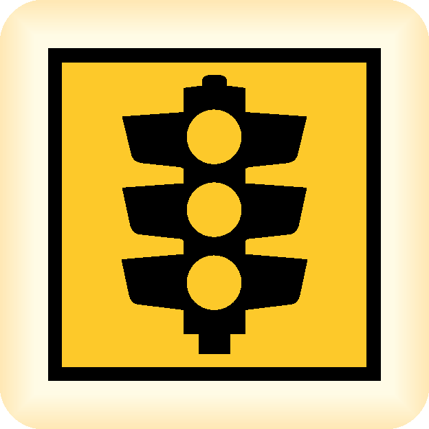 Traffic Lights Symbol – Temporary Traffic Sign – Klein Signs